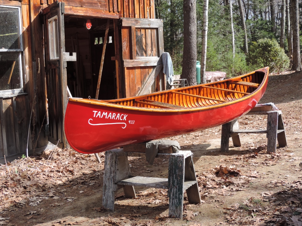 * John Zale’s canoe ; “The Tamarack” | Johlerpow and Zale et al.